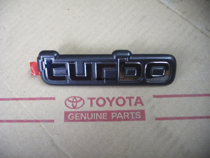 Grille Emblem JDM Turbo 91-97 [75311-60040] - $38.49 : Zen Cart!, The ...