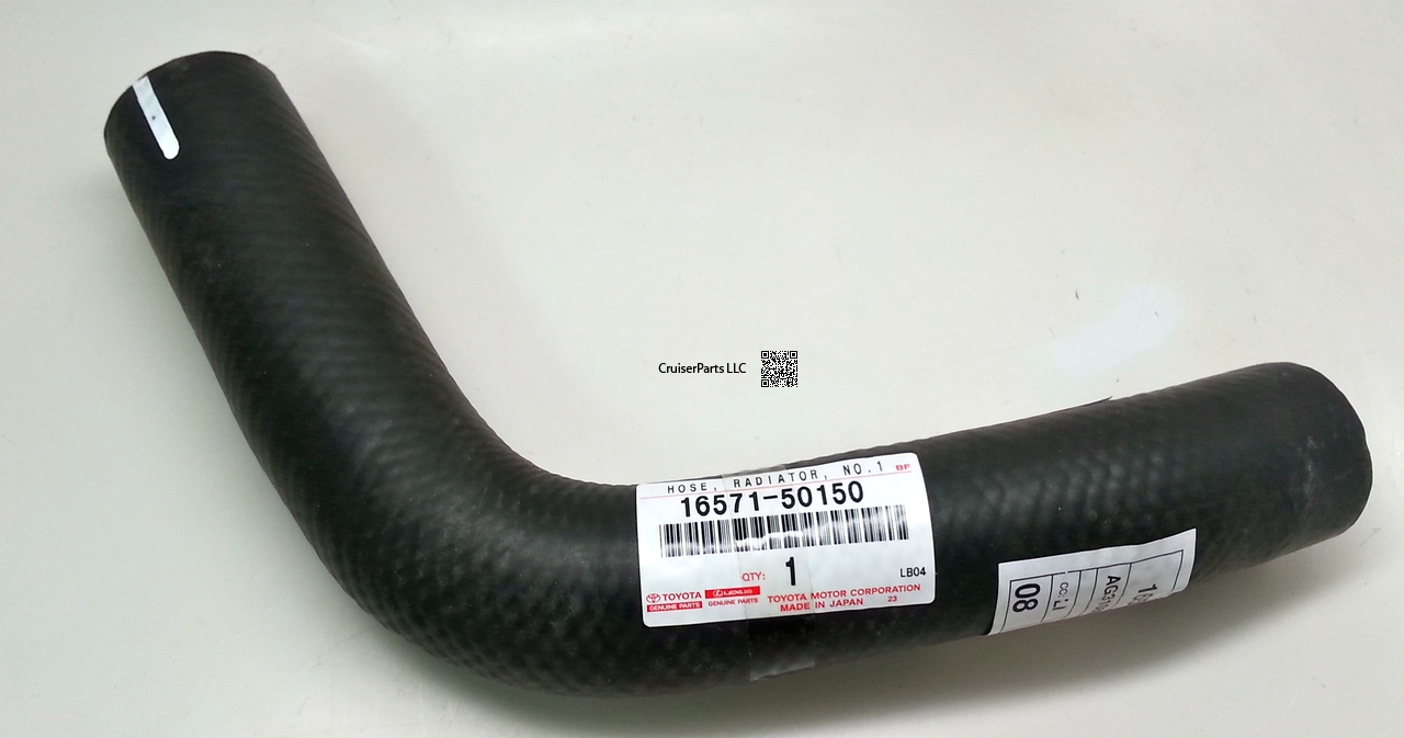 Upper Radiator Hose for 98-07 100 Series Cruisers [16571-50150] - $29. ...